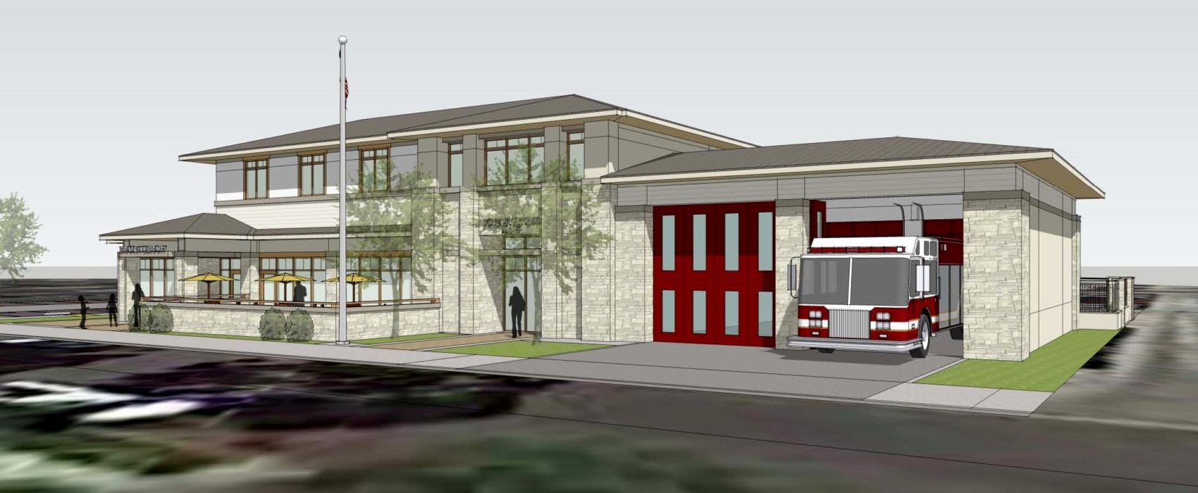 Ground Breaking Corona Del Mar Library & Fire Station Project | SABP ...